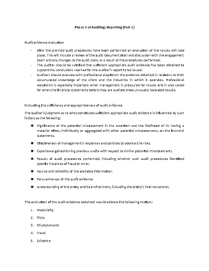 Overview on Auditing - Overview on Auditing Definition of Auditing - An audit is a systematic ...