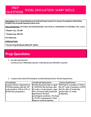 OB MED Cards - Meds list required for OB clinical - Antepartum and ...