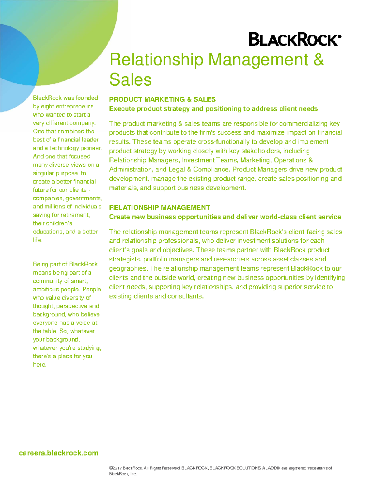 Relationship Management Sales - Relationship Management & Sales PRODUCT ...