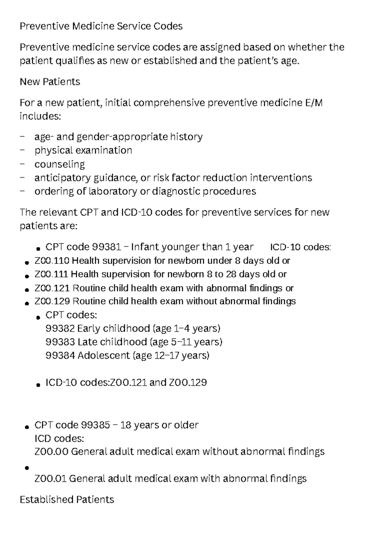 Pdf 20230317 195628 0000 - Preventive Medicine Service Codes Preventive ...