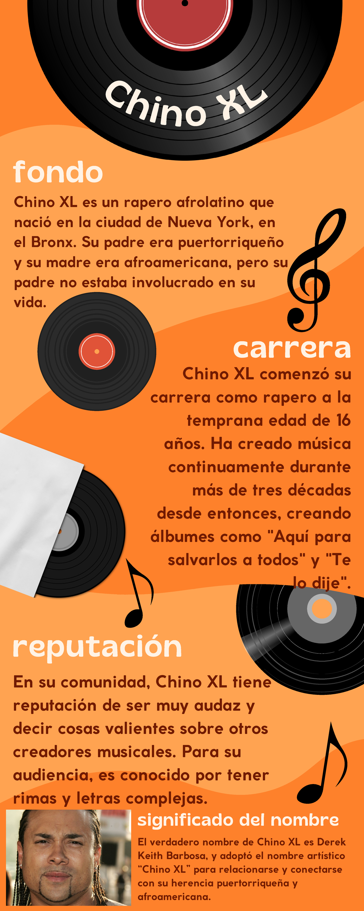Afro-Latino history - Chino XL comenzó su carrera como rapero a la ...