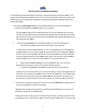 2-2 milestone 1 - Milestones 1 & Short Paper: Mission Statement ...