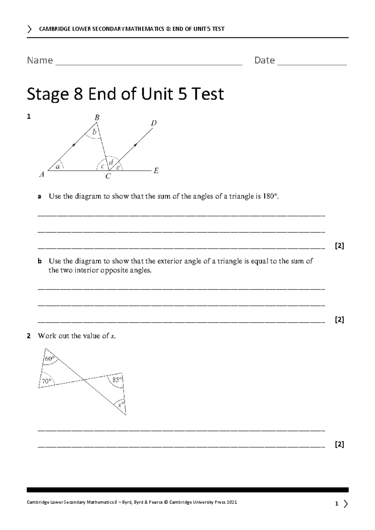 CH 12 Surface AREA AND Volume - ASSIGNMENT CHAPTER 12:SURFACE AREA AND ...