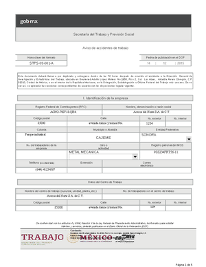 NOM 021 STPS 1994 - SEGURIDAD Y SALUD OCUPACIONAL - NOM-021-STPS-1994 ...