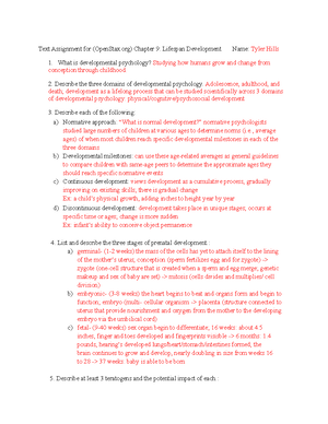 Chapter 6 Text Assignment - What are the three main theories within the behaviorist perspective ...