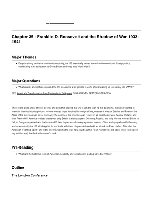 Chapter 37 - The Cold War Begins 1945-1952 - Chapter 37 - The Cold War ...