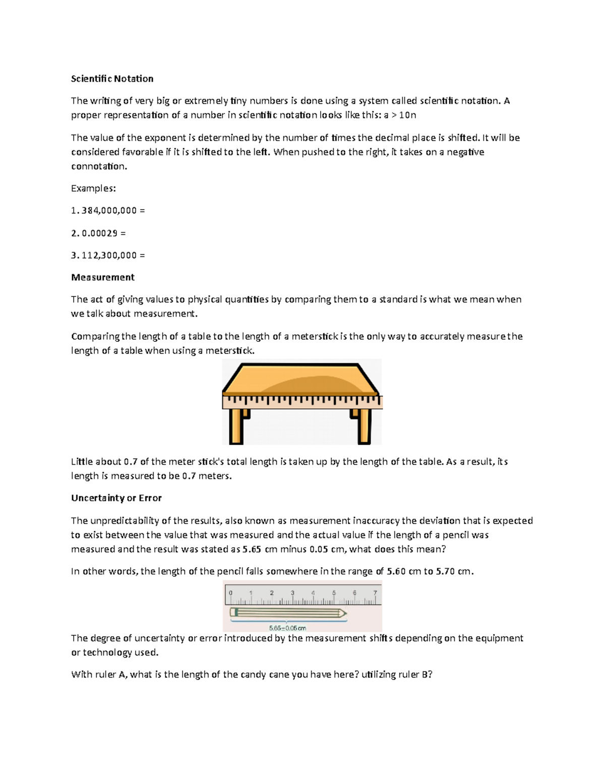 Scientific Notation - A proper representation of a number in scientific ...