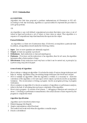 2.UNIT 2 - UNIT 2 - UNIT-II DEARCHING AND TRAVERSAL TECHNIQUES Disjoint Set Operations Set: A ...