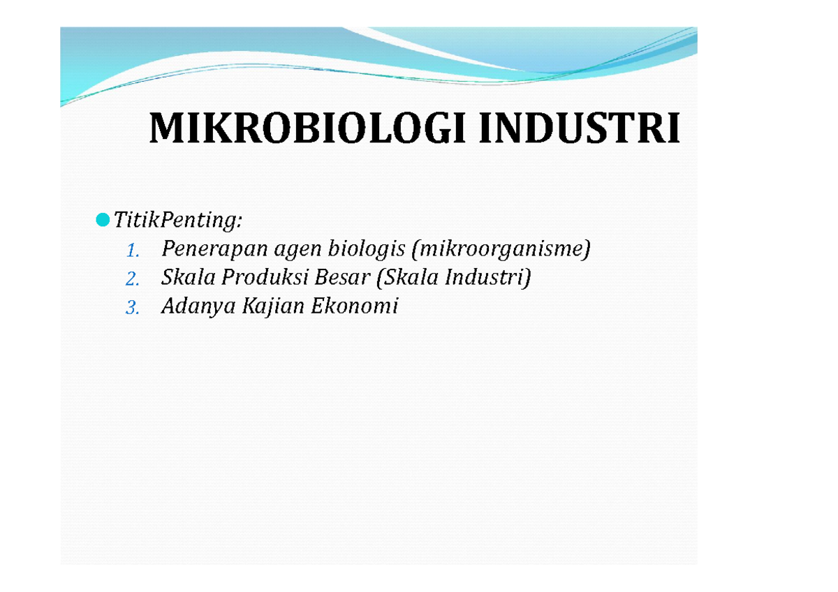 Mikrobiologi Industri Fermentasi - MIKROBIOLOGI INDUSTRI TitikPenting ...