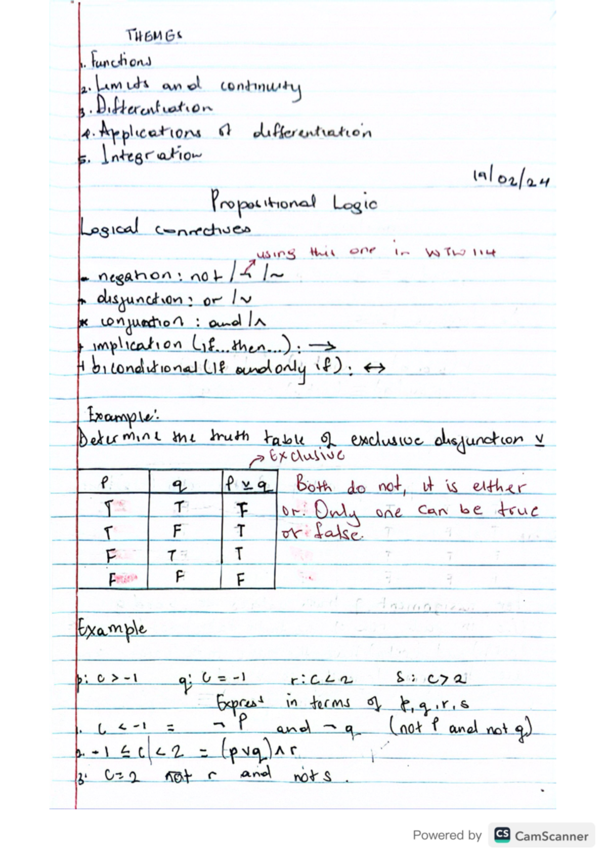 Proofs and logic - Summary Mathematics 114 - WTW114 - Studocu Proofs and logic - Summary Mathematics 114 - WTW114 - Studocu