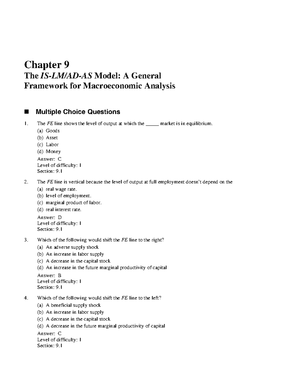 Chapter-9-the-is-lm-ad-as-model-a-general-framework-for-macroeconomic ...