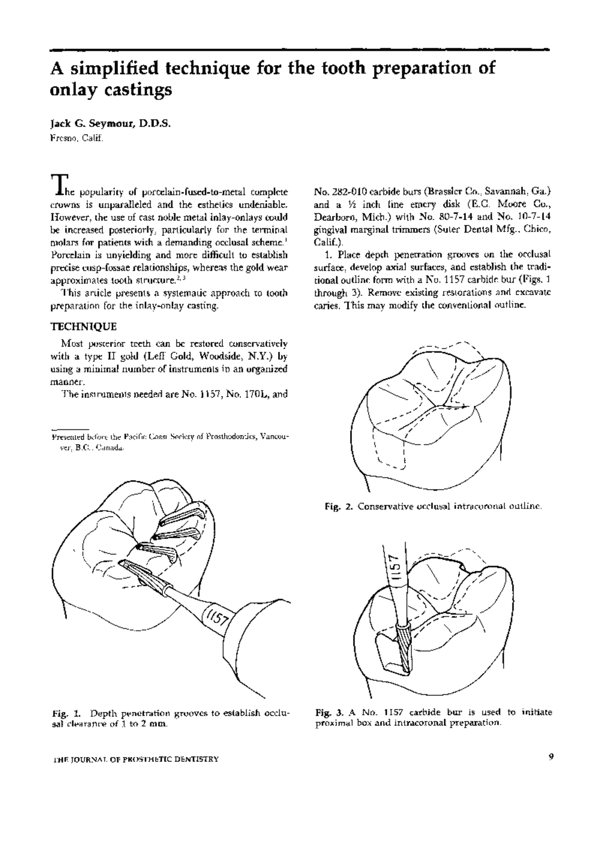 1-s2 - Preparaciones dentales - A simplified technique for the tooth ...