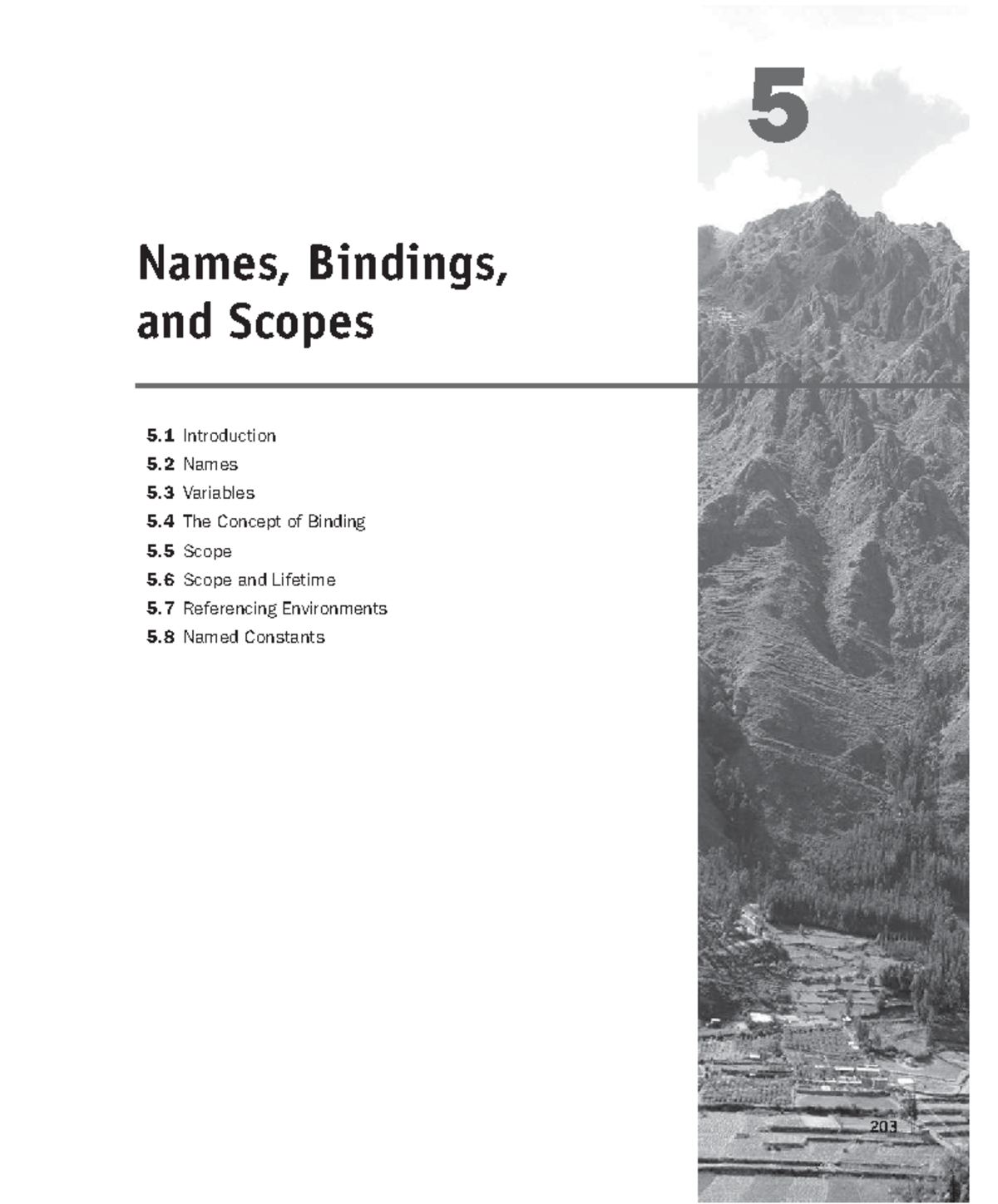 Ch3 Highlighted - ####### 203 5 Introduction 5 Names 5 Variables 5 The Concept of Binding 5 ...