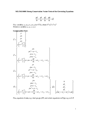 Flow Chart CFD Model - Lecture notes on Computational Fluid Dynamics ...