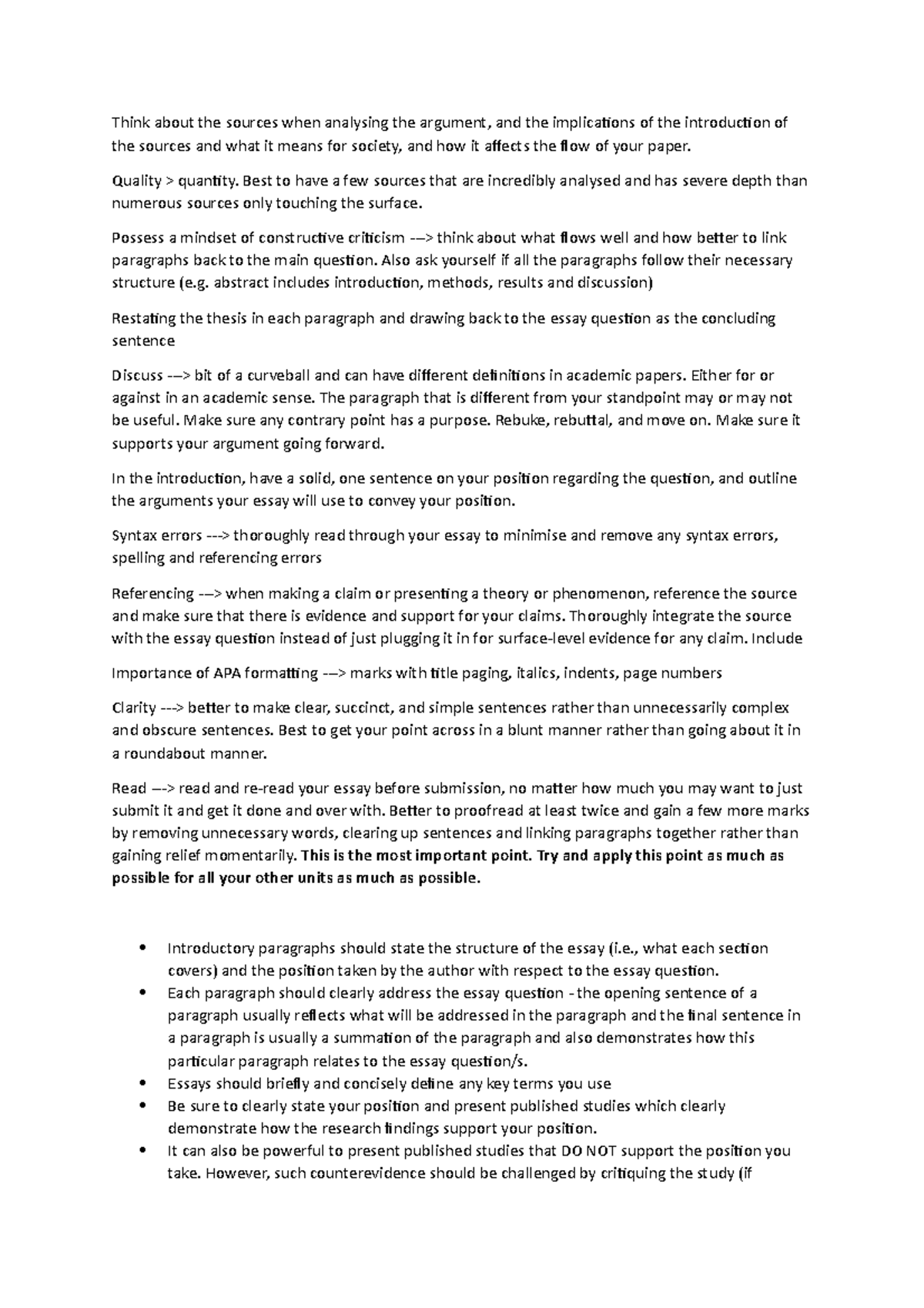 Essay Writing Skills - Think about the sources when analysing the ...