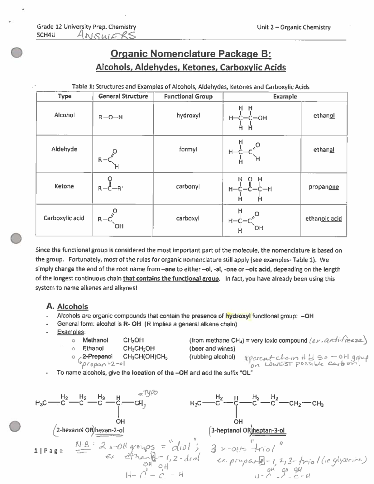 00- Nomenclature Package Part B (revd) Answers - Studocu
