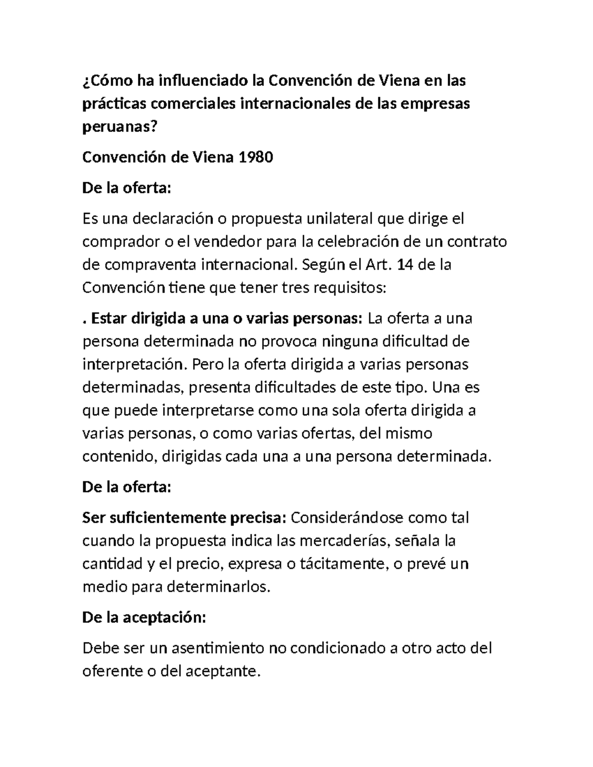 Kener 909090909 - ¿Cómo ha influenciado la Convención de Viena en las ...