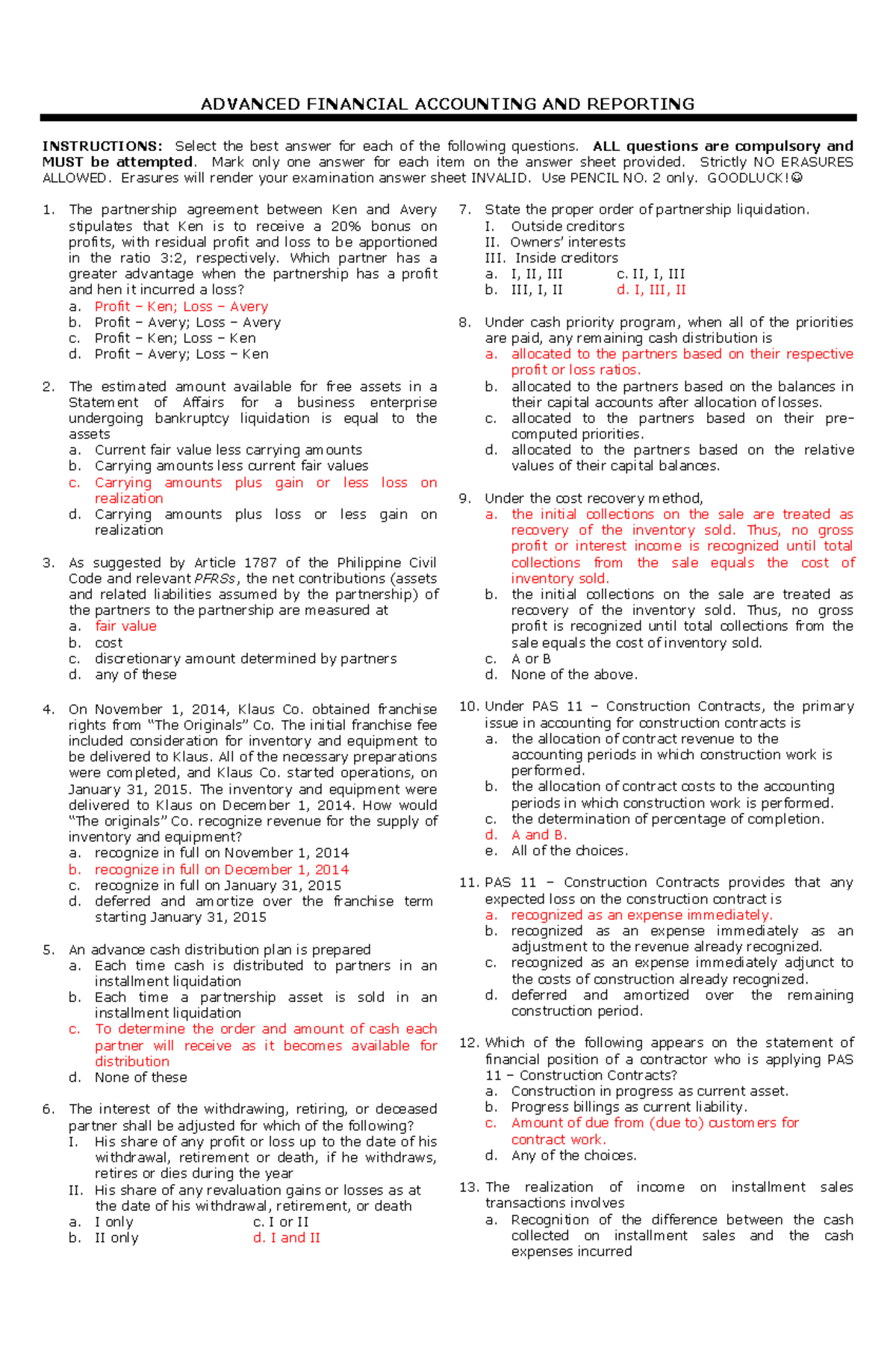 AFAR Reviewer - ADVANCED FINANCIAL ACCOUNTING AND REPORTING ...
