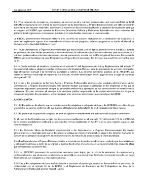 Circular UNO 2019 - 2 de agosto de 2019 GACETA OFICIAL DE LA CIUDAD DE ...