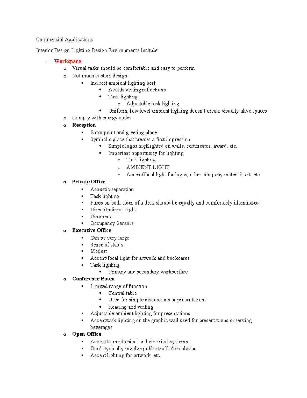 Commercial Applications - Commercial Applications Interior Design ...