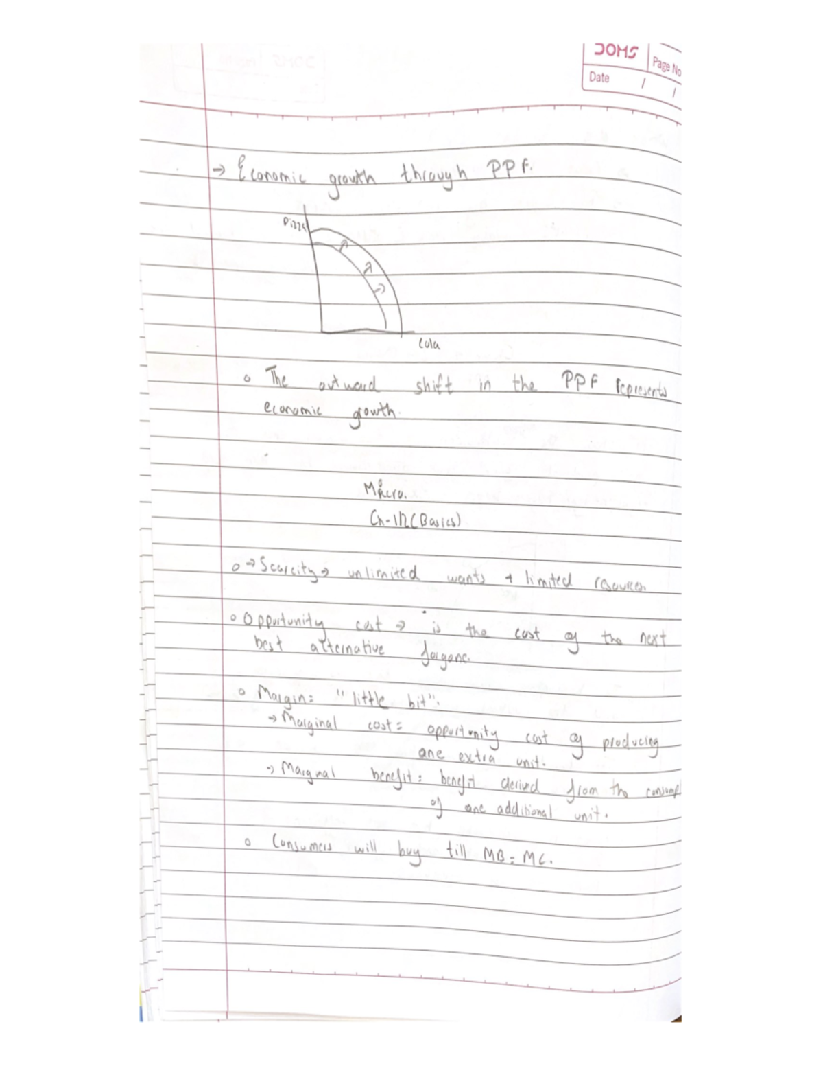 Chapter 1/2 basics - ECON-1102 - Studocu
