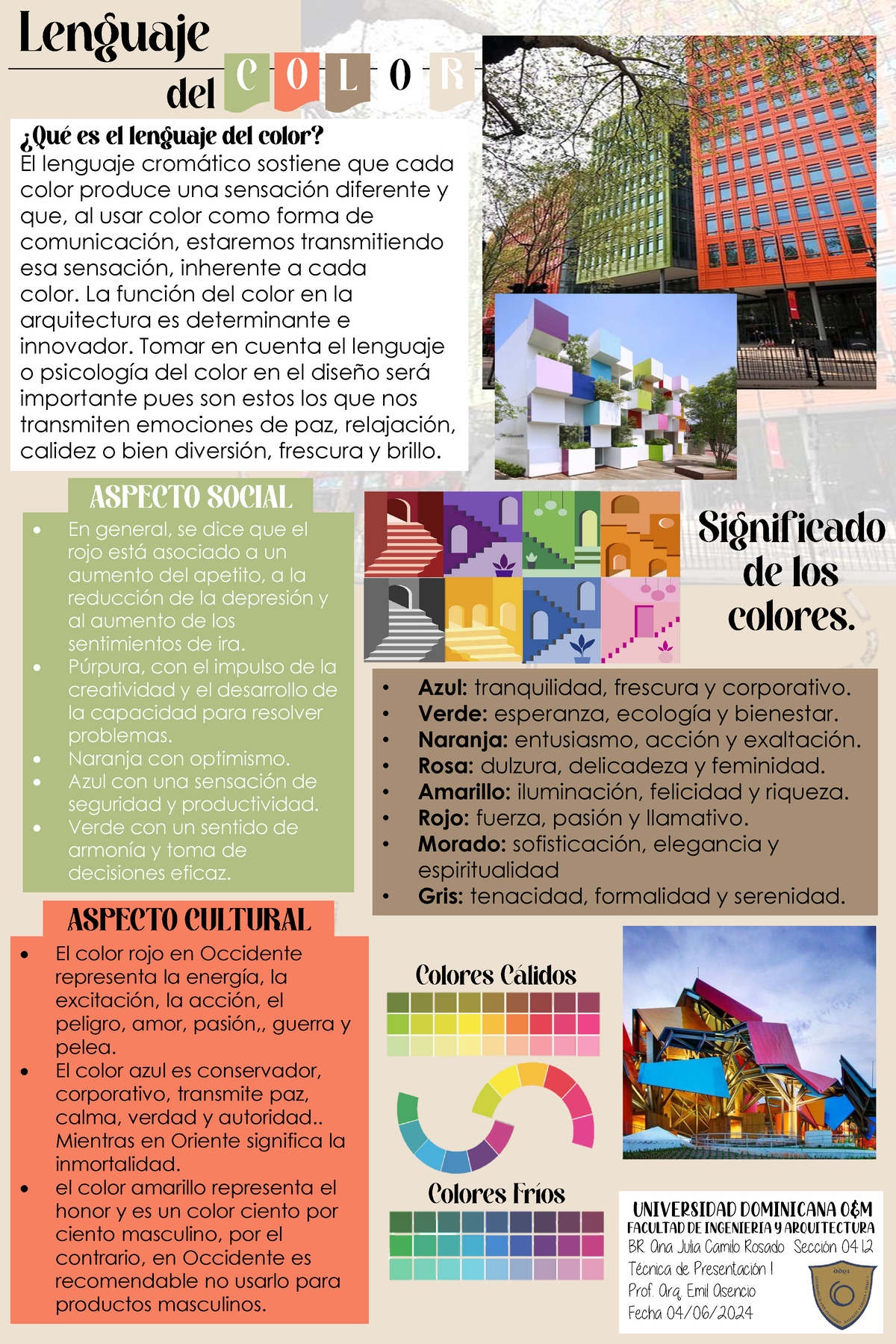 EL Lenguaje DEL Color - Tecnica DE Presentacion I - El lenguaje ...