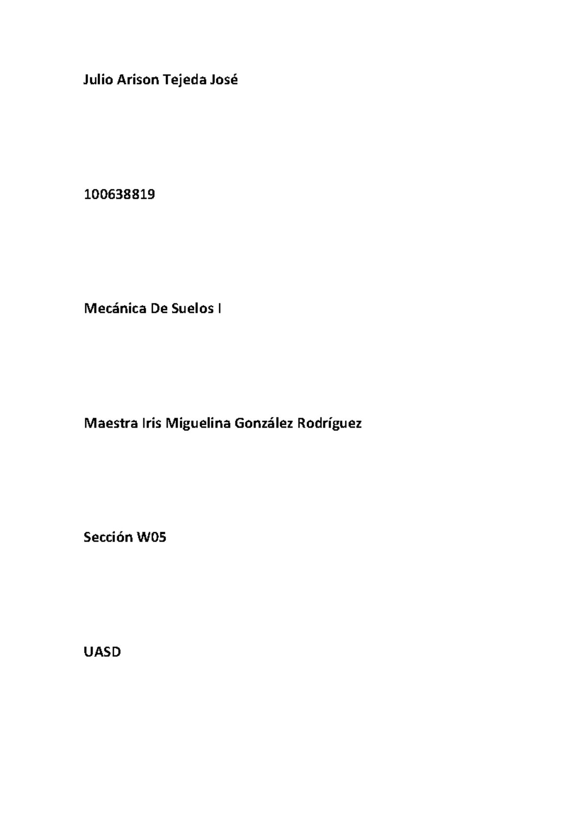 Julio Arison Tejeda José rocas - Julio Arison Tejeda José 100638819 ...