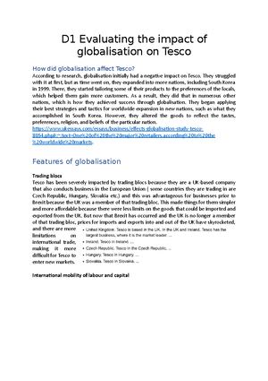 Unit 21 - Exemplar - 21/A: Evaluate the contribution that training and ...