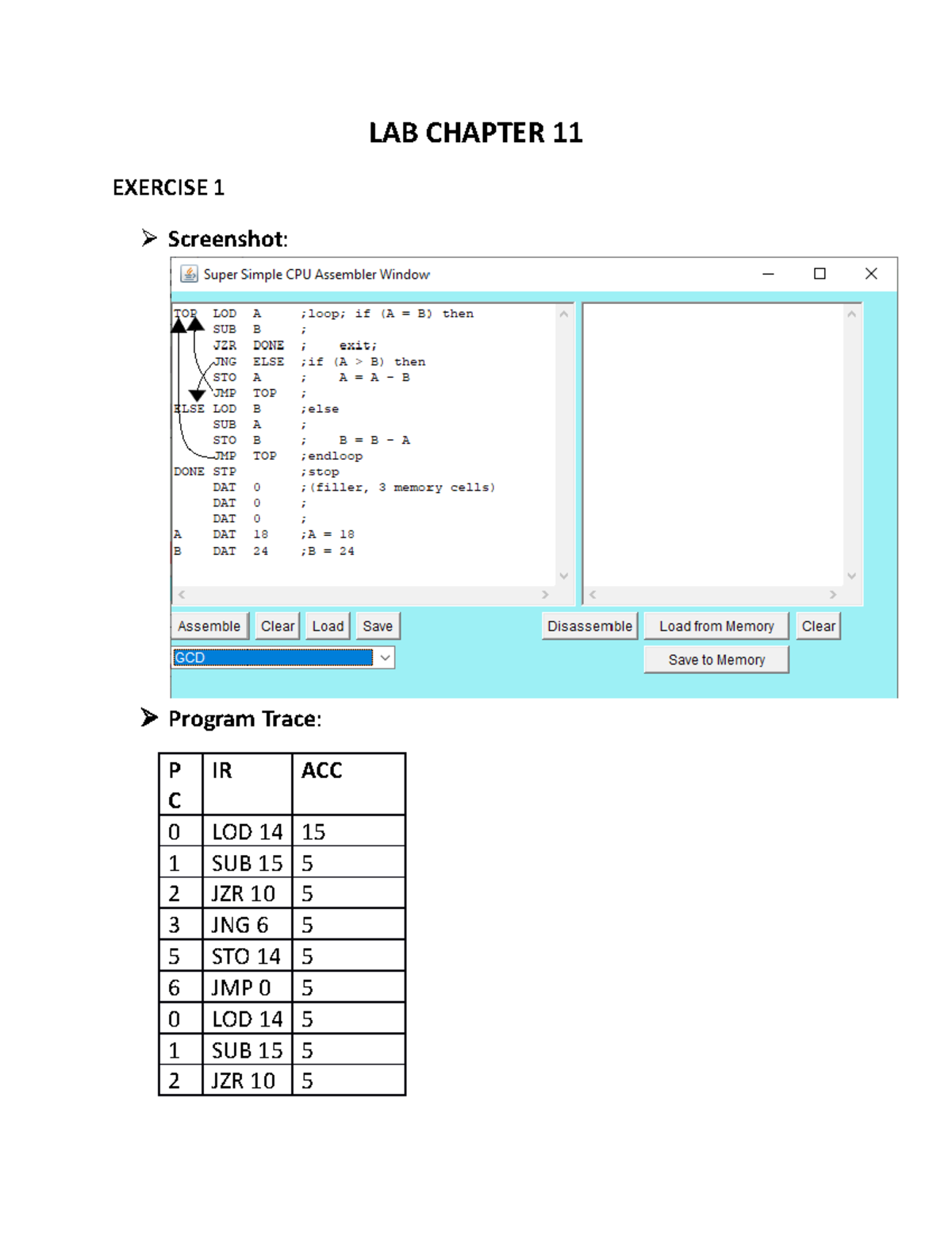 LAB Chapter 11 Low level Languages - CPSC 1050 - Langara - Studocu