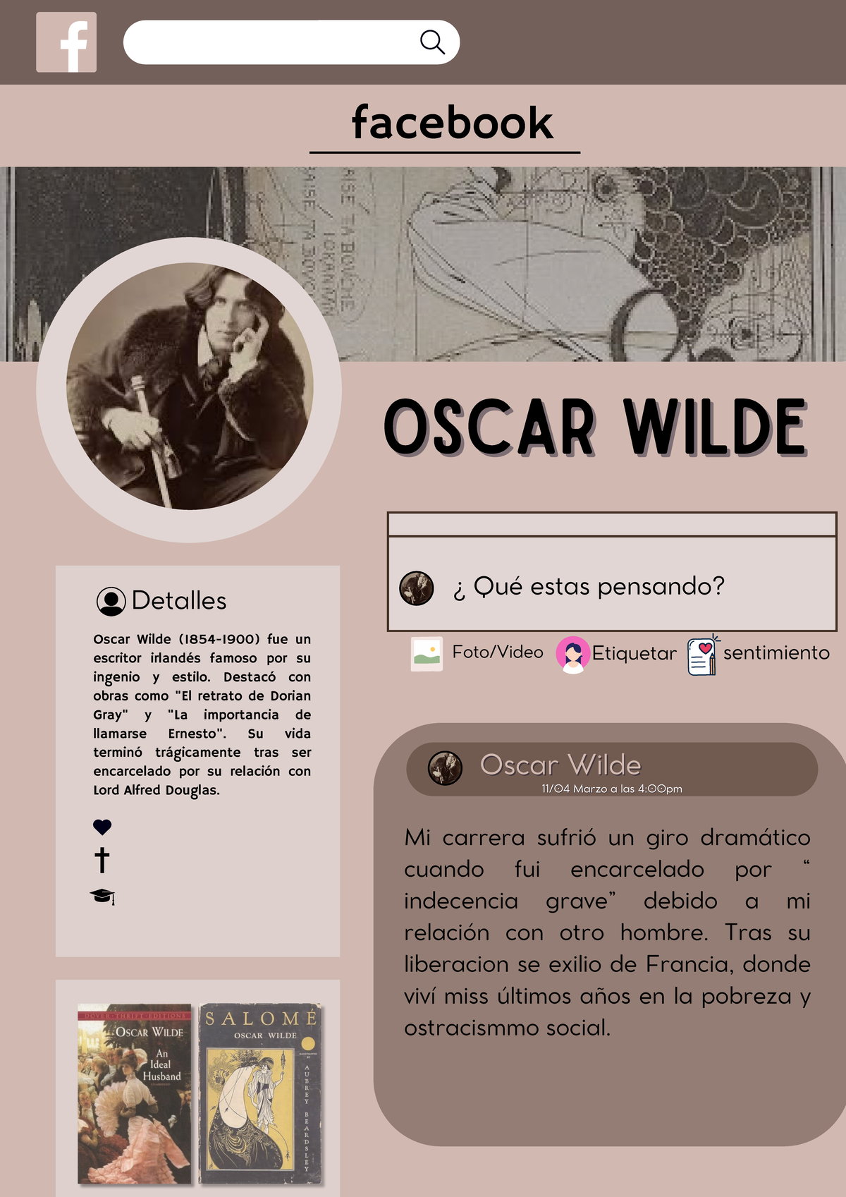 Oscar Wilde - perfiles sociales - Oscar Wilde Oscar Wilde Oscar Wilde ...