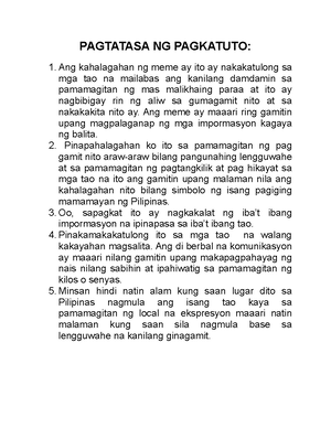 Module 24 Physical Devt of High School Learners - Developmental ...