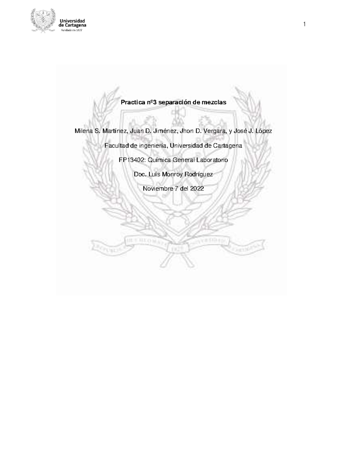 Informe Laboratorio 3 - necesito un documento asi que subo este random ...