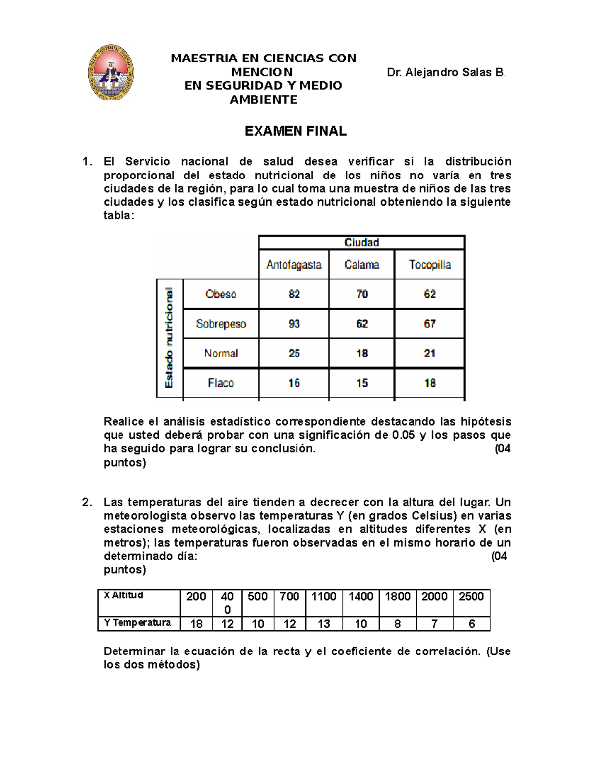 Examen Final 20 AGOS 2022 - MAESTRIA EN CIENCIAS CON MENCION EN ...
