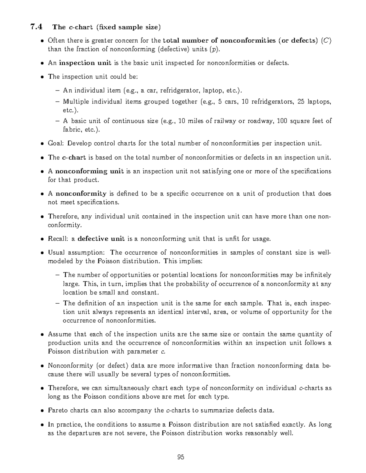 STAT528 2015-2016 Course Notes 7 - Control Charts for Attributes ii - 7 ...