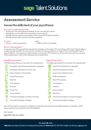 Sage Assessment practice questions - Sage Assessment Practice Questions ...