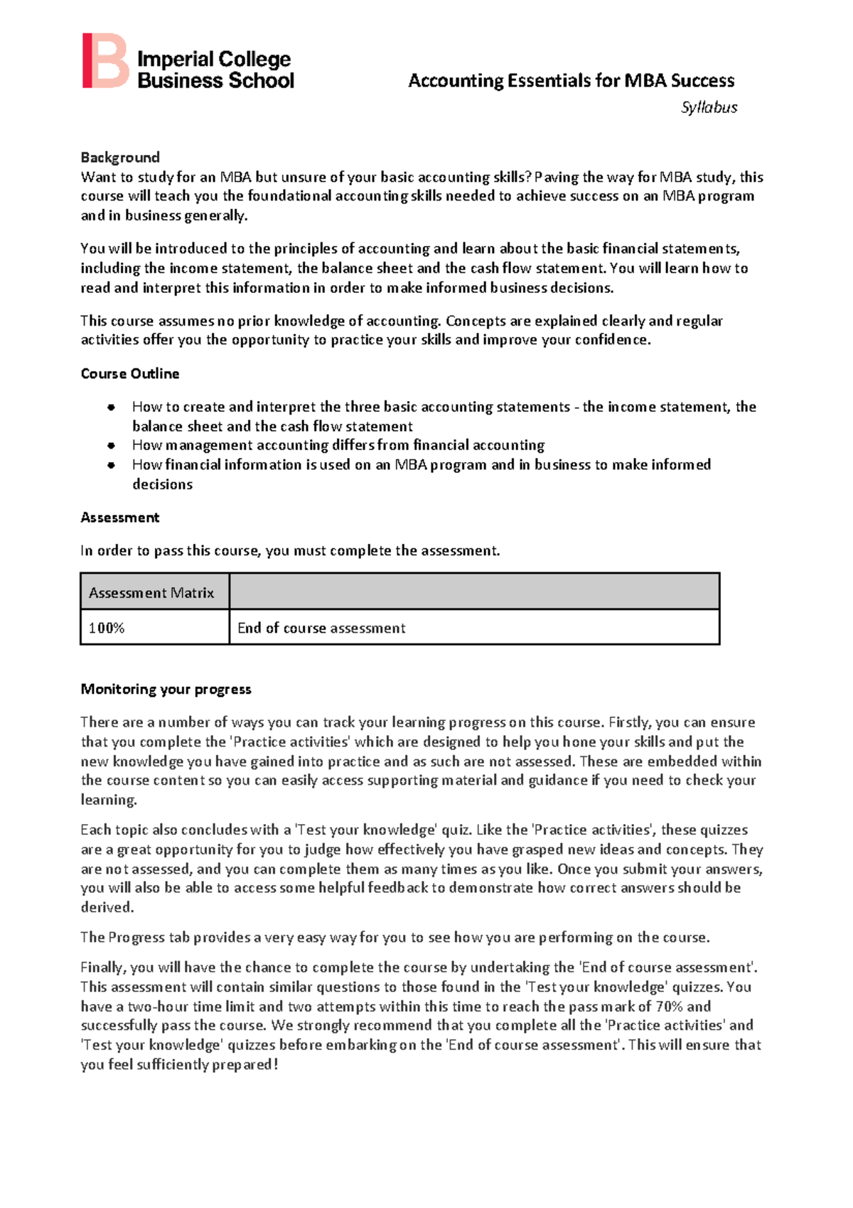 Accounting syllabus - Life Skills - Accounting Essentials for MBA ...