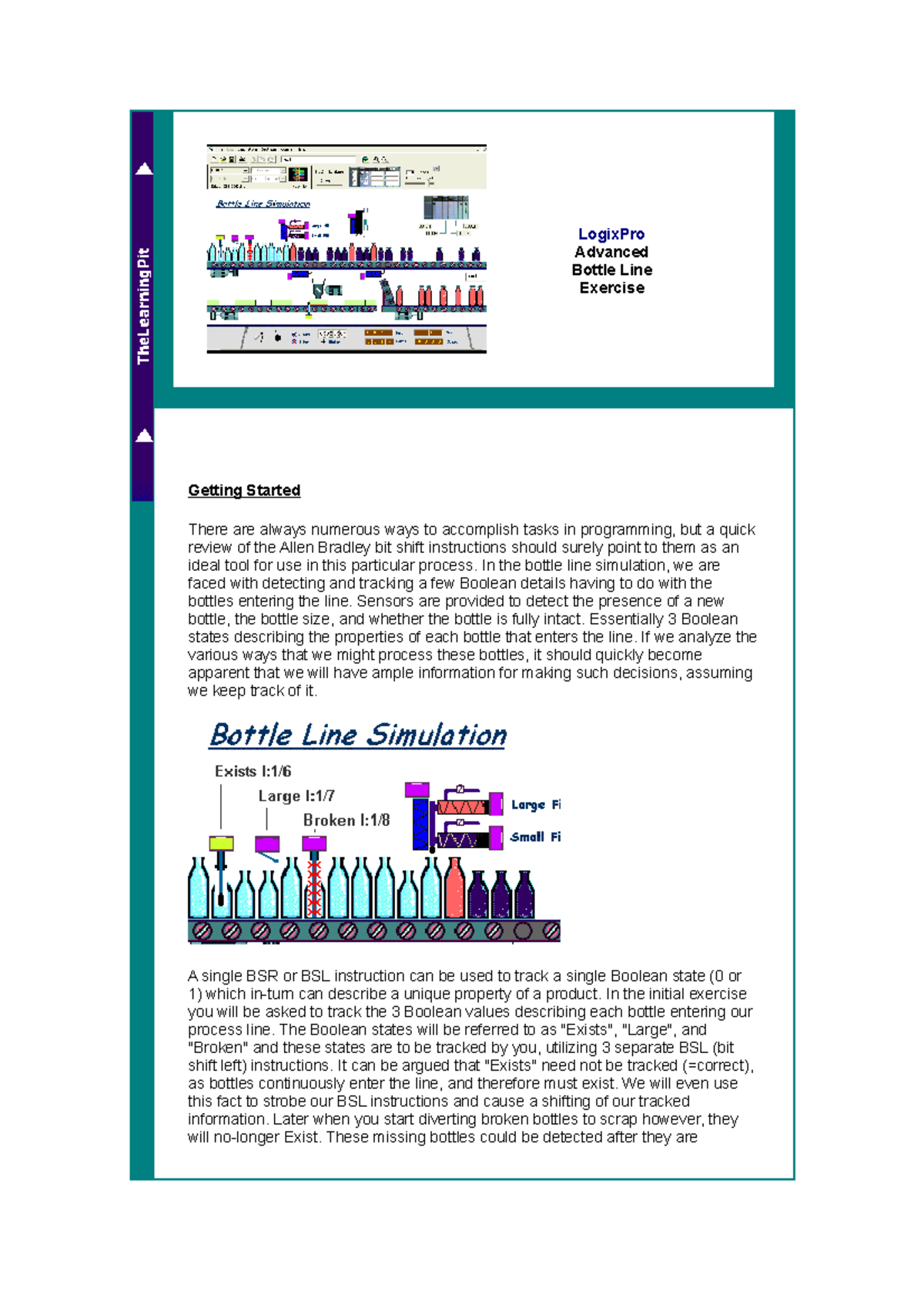 Advanced Bottle Line - linea de botellas - LogixPro Advanced Bottle ...
