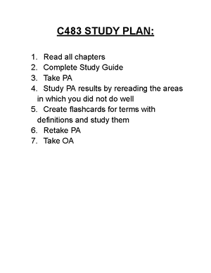 C483 Chapter 8 notes Organizational Structure - organization chart The ...