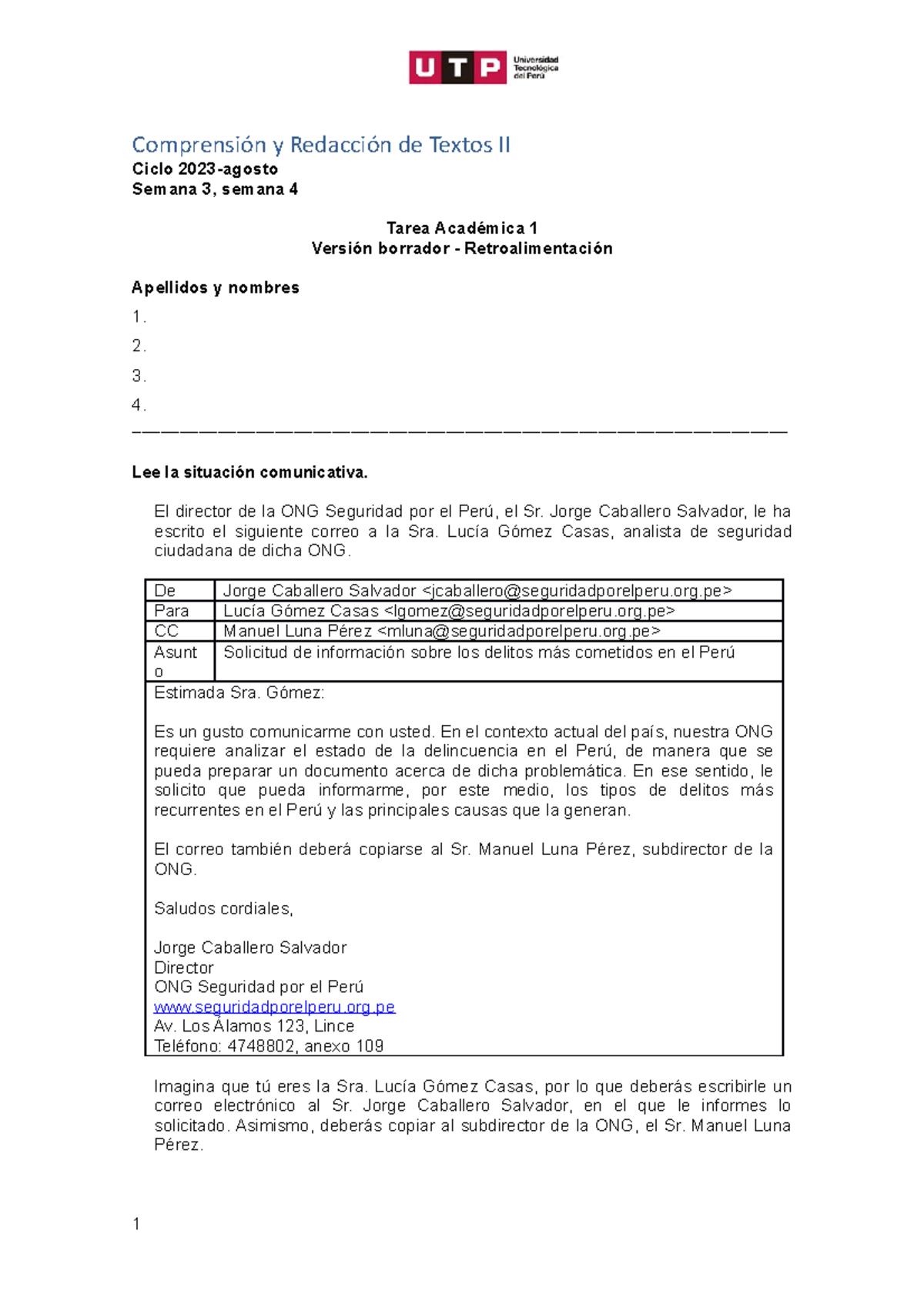 S03 y S04 - Formato TA1 versión final reda 2 - Comprensión y Redacción de Textos II Ciclo - Studocu