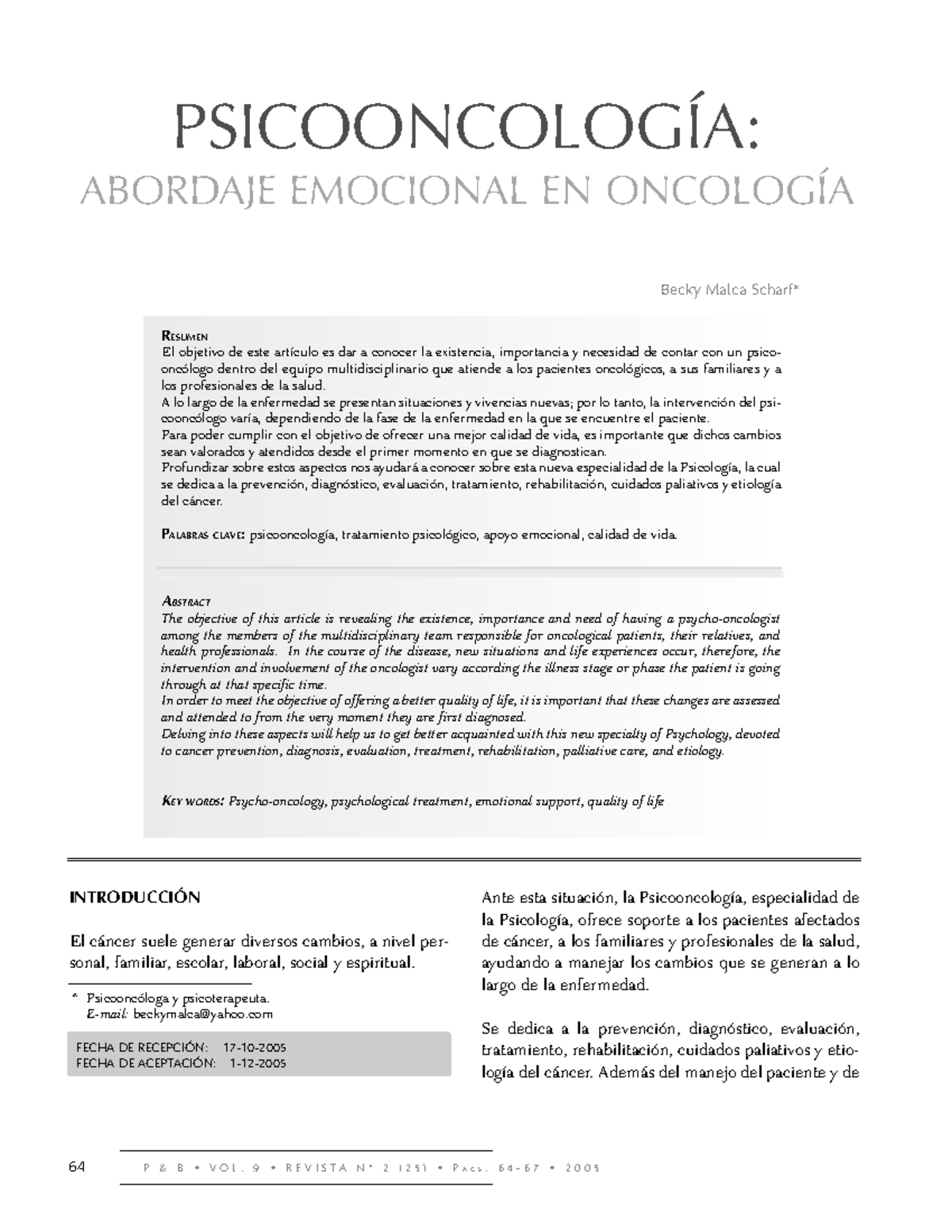 Psicooncología - psicología del paciente con cáncer - Psicooncóloga y ...