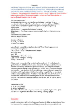 Infantile Strabismus and Dissociated Strabismus Complex - Persisting ...