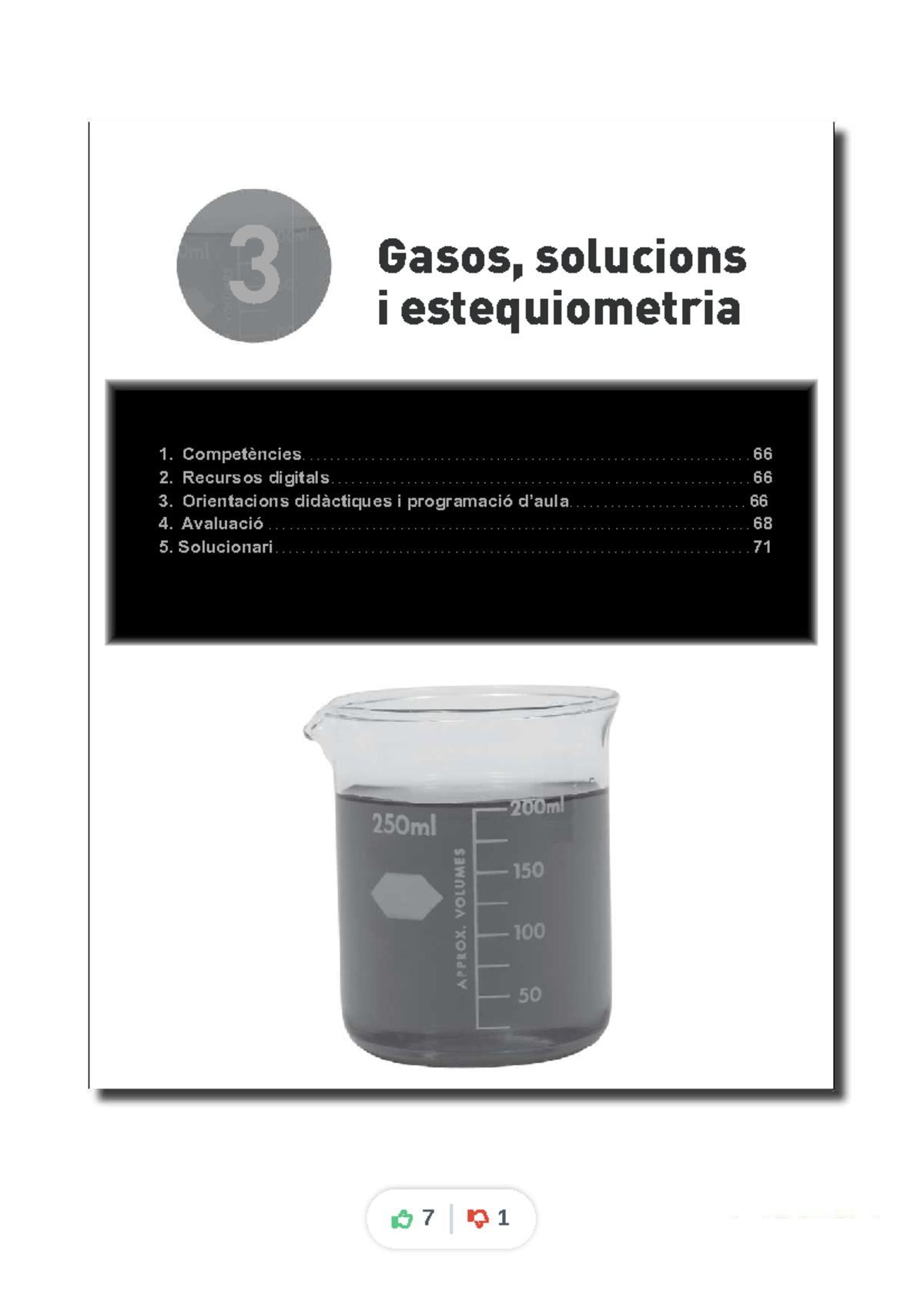 Solucionari-ecasals-2016-unitat-3 compress - 3 Gasos, solucions i estequiometria ####### 1 ...