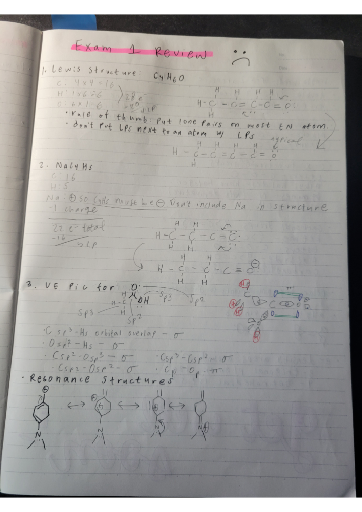 Orgo exam reviews - Organic Chem 1- Victoria Moeller - CHE 2201 - Studocu