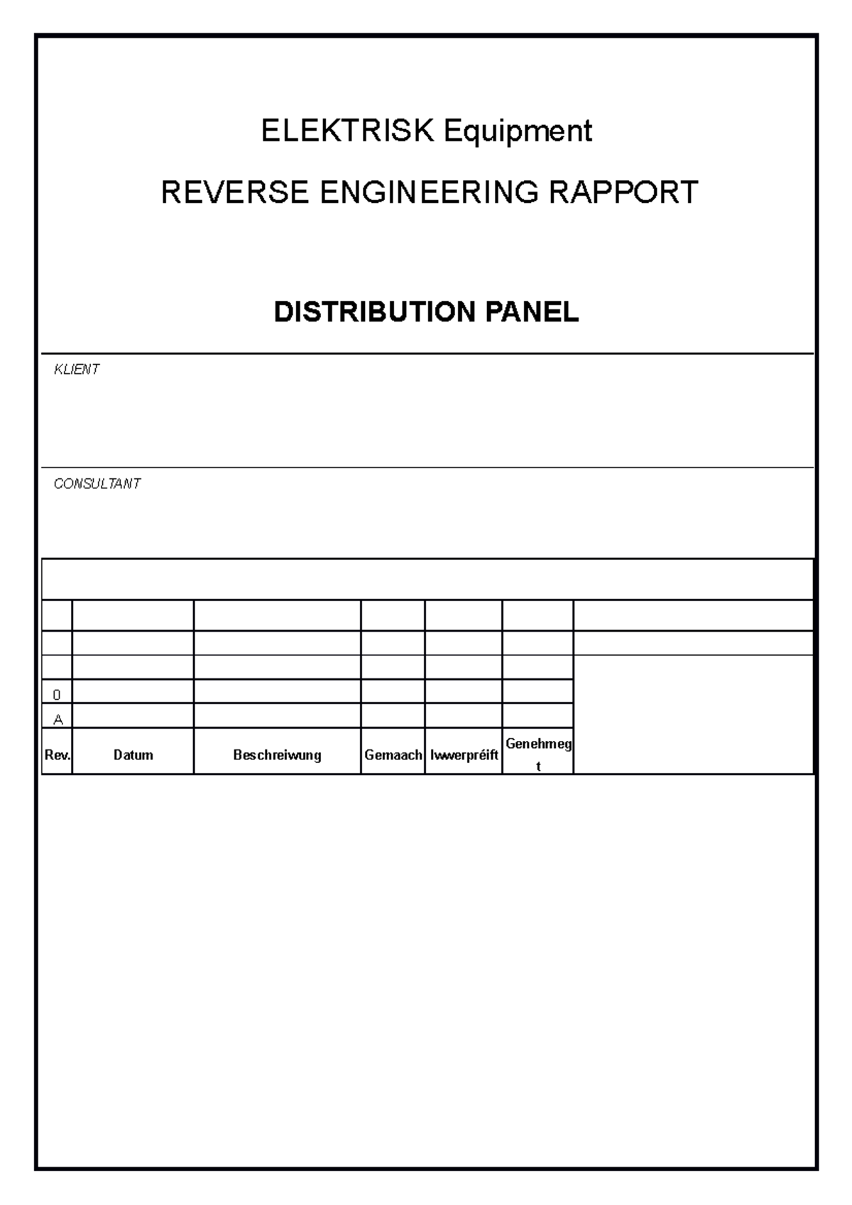 Reverse Engineering 2 (27) - REVERSE ENGINEERING RAPPORT DISTRIBUTION ...