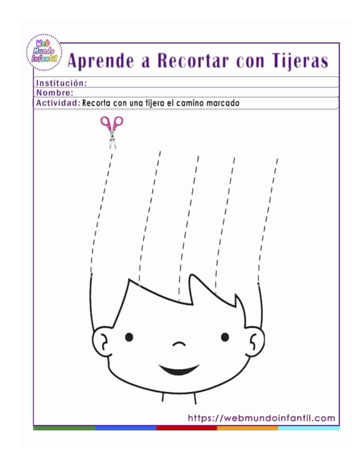 Motricidad - dasdasdasd - Web Mando Infantil Aprende a Recortar con ...