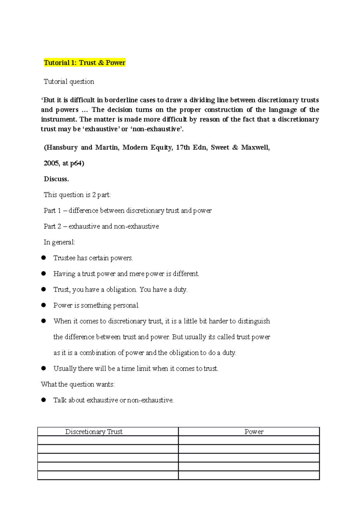 EQ2 T1 W2 (EM) - Equity 2 short structure - Tutorial 1: Trust & Power ...
