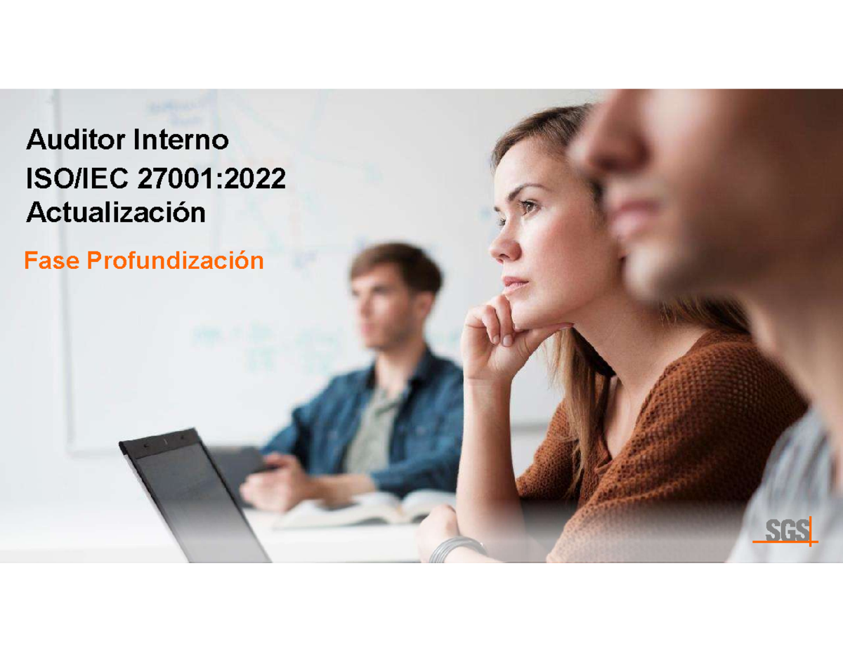 647935782 Presentacion ISO IEC 2700 2022 - Auditor Interno ISO/IEC ...