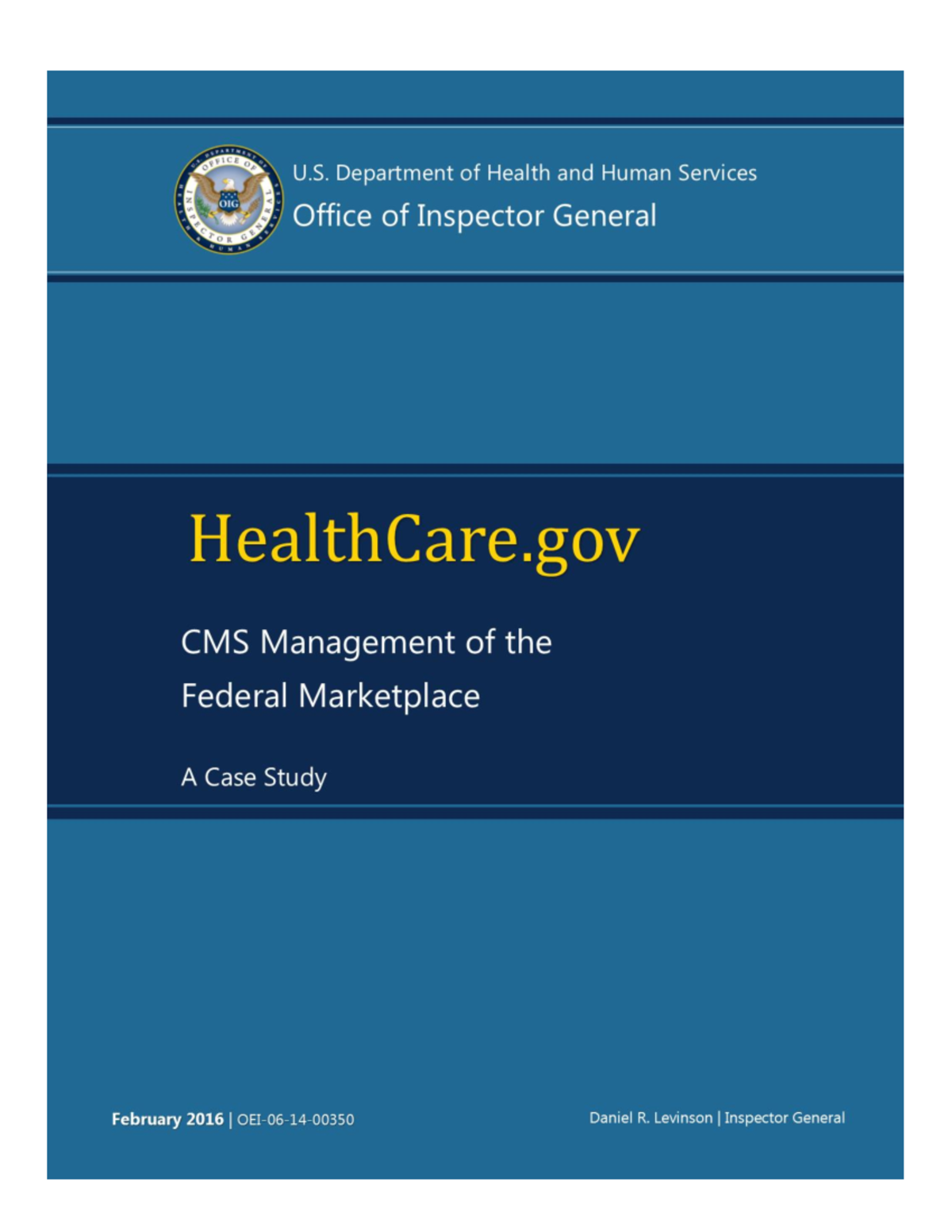 5 - Informe Healthcare - Diapositivas - OFFICE OF INSPECTOR GENERAL oig ...