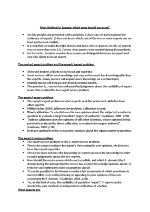 Fake news Regina Rini continued - Rini focuses on institutional ...