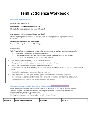 Sci exam notes- All topics - Science Exam Notes DNA and Genetics Notes ...